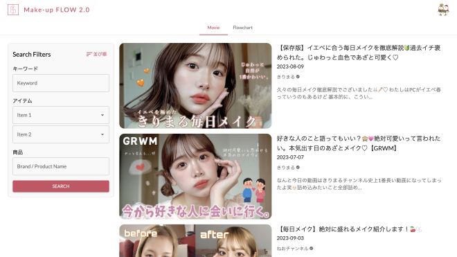 第212回HCI研究会にて「Make-up FLOW 2.0: 美容系YouTuberの化粧フローチャートの共有・取り入れ手法」というタイトルで発表しました（髙野沙也香） – 中村聡史研究室